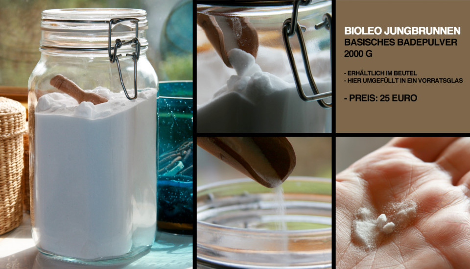Ein Zaubermittel nicht nur bei spröden Lippen: Basisches Badepulver ...